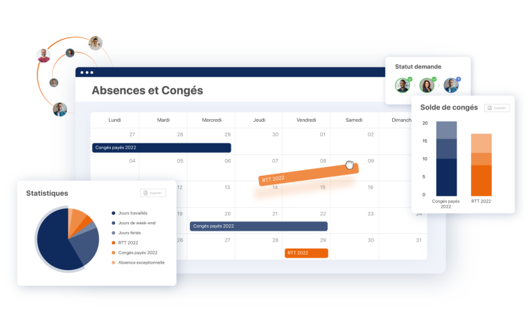 Logiciel de gestion des congés et absences - Fœderis